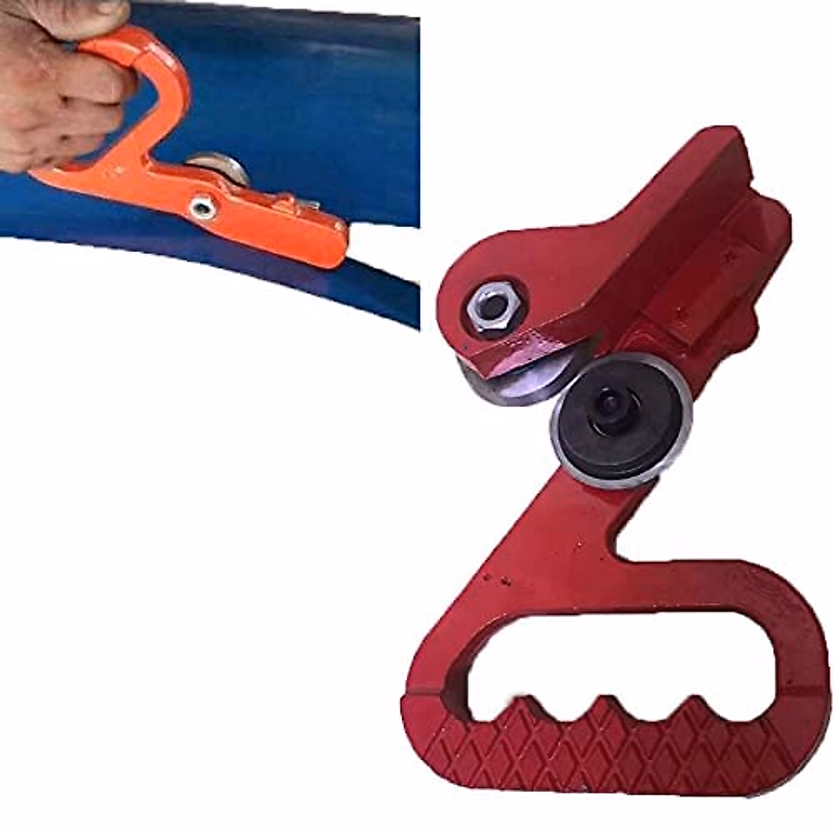 Portable Fast Metal Plate Cutter, Hand Plate Shear for Cutting Metal Plates, Hard Materials and Other Thin Metal Plates, Pure Metal Material Hand Pull Type Metal Plate Cutter (1PCS)