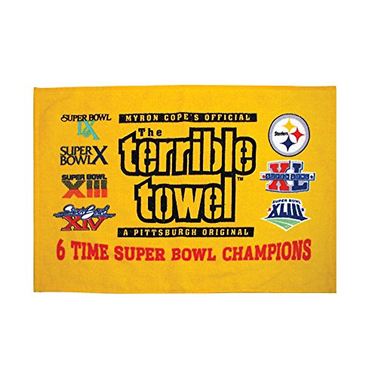 Terrible Towel 6X SB Champs