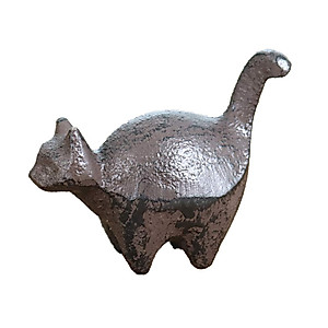 canjoyn Cast Iron Paperweight Garden Home Office Desk Decor Collection Animal Figurine (Cat)