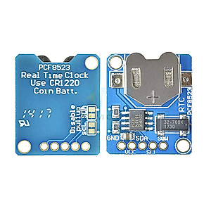 HiLetgo PCF8523 Real Time Clock RTC Breakout Module PCF8523 Real Time Clock Assembled Breakout Board 3.3V 5V Time Clock for Arduino