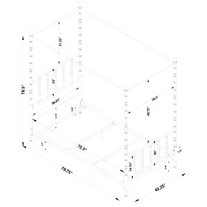 Coaster Home Furnishings Betony Traditional Wood Twin Size Canopy Bed Frame 79-inch Headboard White 406055T