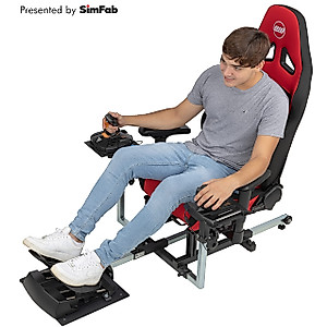OpenWheeler | Configuration 1 | Flight Simulator HOTAS Add-on Kit. Fits Thrustmaster T.Flight One / 4, T16000M, Airbus, Logitech X56, X52, X52Pro, VKB Gladiator, CH Products, Hori