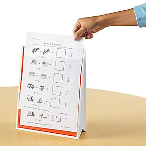 Learning Resources Write & Wipe Center Signs, Set of 5,9 L x 12 W in