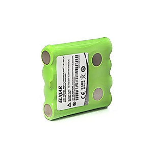 ROWSHEP (2-Pack) 4.8V 700mAh Ni-MH Battery Replacement for Cisco GA-cm, FA-NICD, Cobra FA-BP FA-CK GA-cm GA-CR GA-CT IXNN4002A