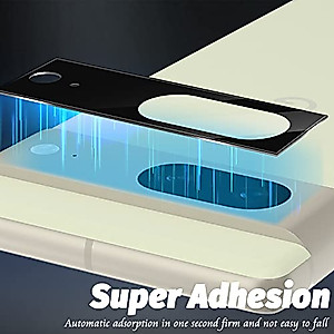 Orzero (3 Pack) Compatible for Google Pixel 7 Camera Lens Protector, Tempered Glass 9 Hardness HD Anti-Scratch Bubble-Free (Lifetime Replacement)