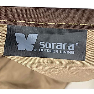 SORARA Chaise Lounge Cover Weatherproof Outdoor Porch Patio Furniture Cover, Water Resistant, 70''L x 29''W x 29''H