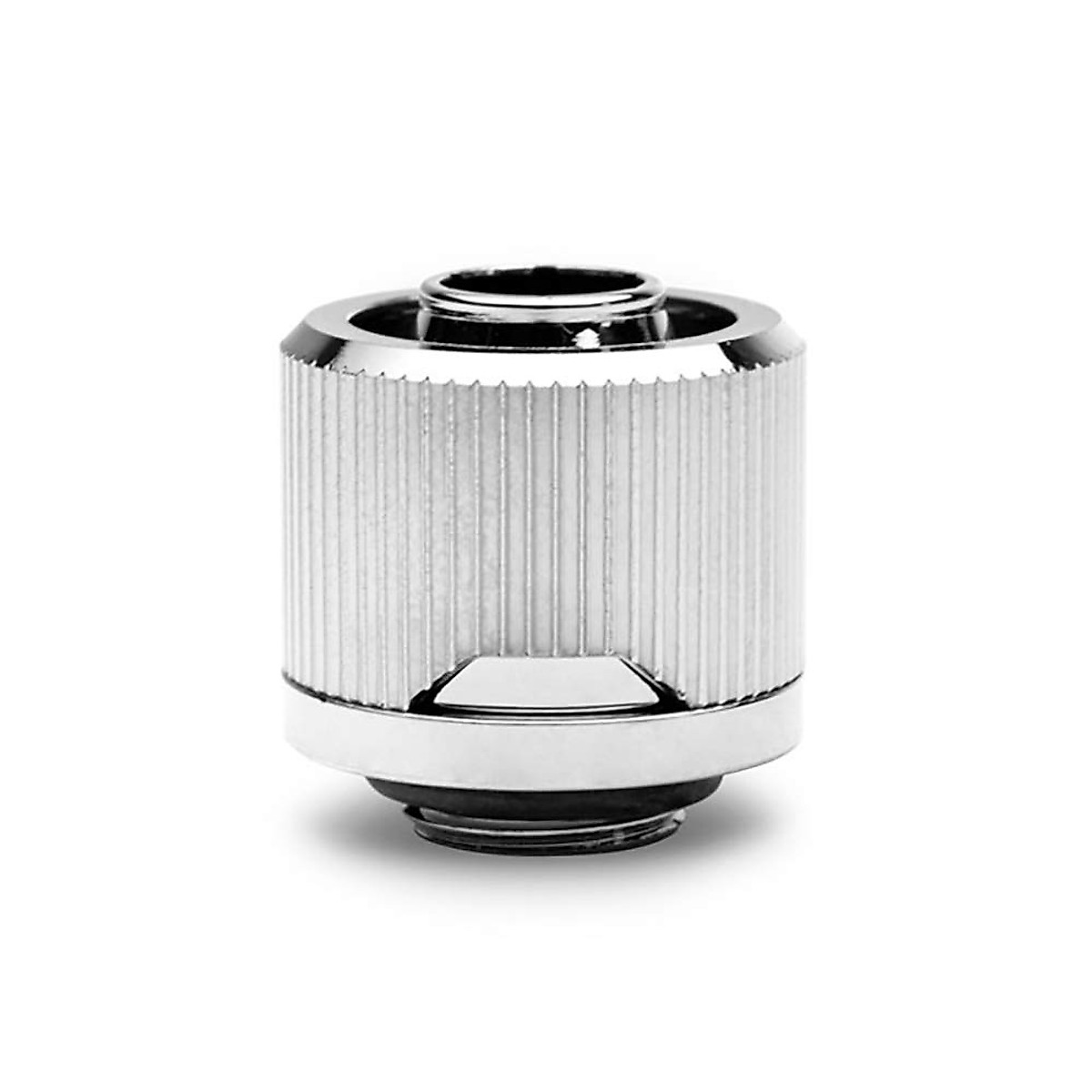 EKWB EK-Quantum Torque STC-10/16 Compression Fitting for Soft Tubing, 10/16mm (3/8" ID, 5/8" OD), Nickel