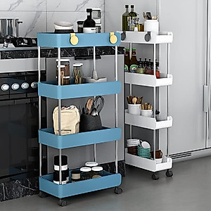 n/a Multifunctional Rack Storage Trolley Kitchen Bathroom Household Storage Rack