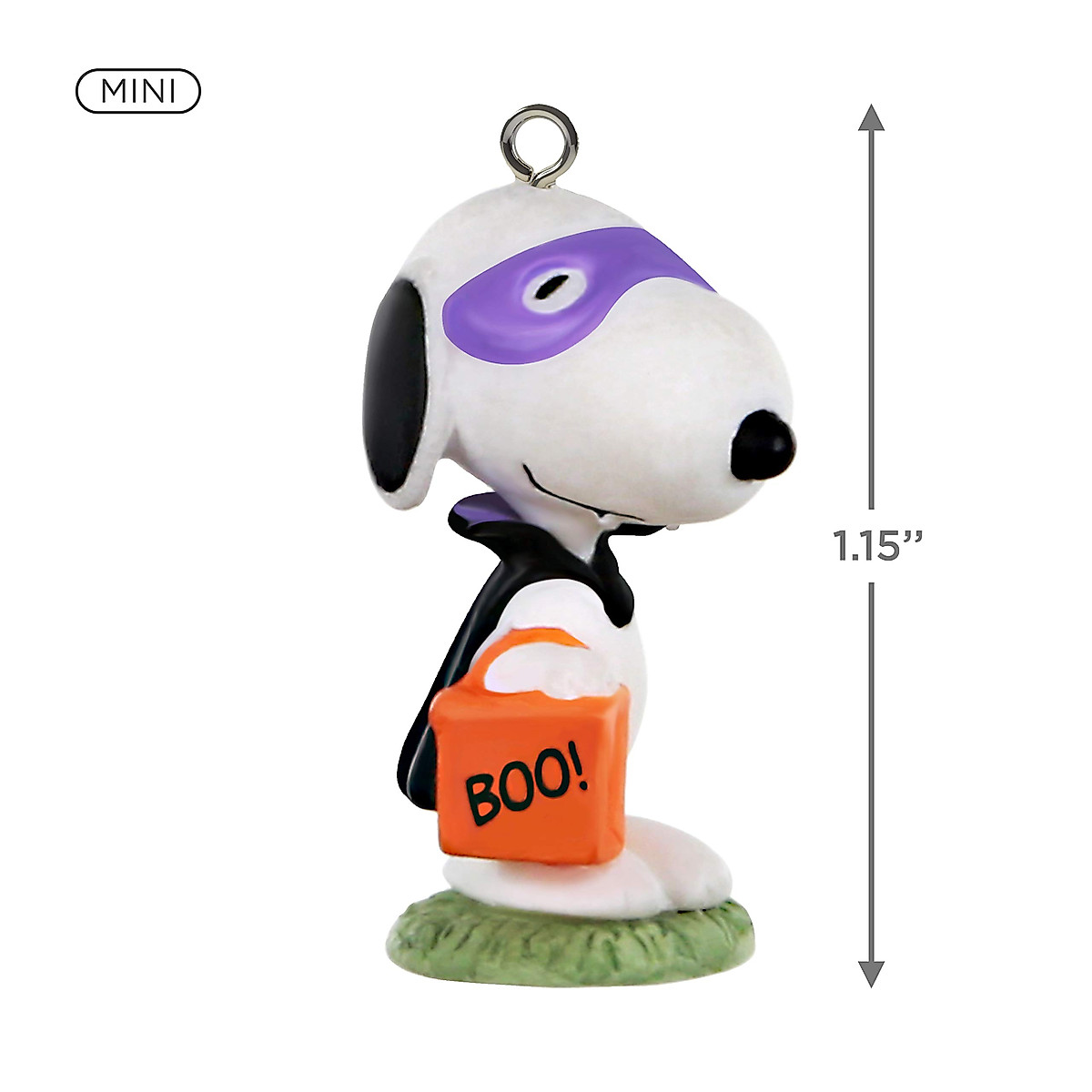 Hallmark Keepsake Halloween Ornament 2020, Mini Peanuts Vampire Snoopy, 1.15" (0899QFO5254)