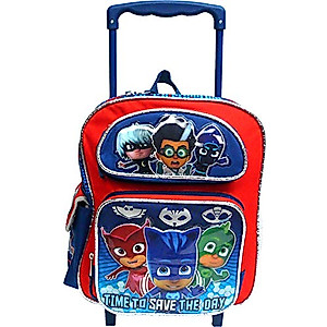 PJ Masks Backpack 12" Roller Boys Book bag GO GO GO School Backpack