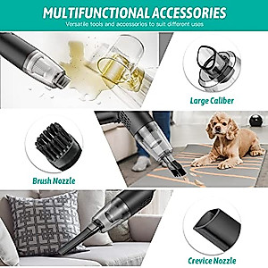 Migtory Cordless Vacuum Cleaner, 10000Pa Portable Rechargeable, Mini Handheld Vacuum Cleaner Rotatable Handle, Hand Vacuum, Small Dust Buster for Car, Home Cleaning