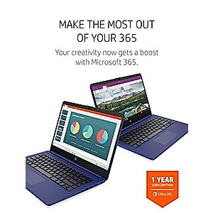 HP 14 Laptop, AMD 3020e, 4 GB RAM, 64 GB eMMC Storage, 14-inch HD Display, Windows 10 Home in S Mode, Long Battery Life, Microsoft 365, (14-fq0010nr, 2020)