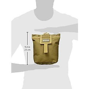 Maxpedition Rollypoly Folding Dump Pouch (Khaki) 3.5"x2"x3"
