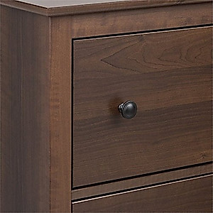 Prepac Yaletown 5-Drawer Tall Chest, Espresso