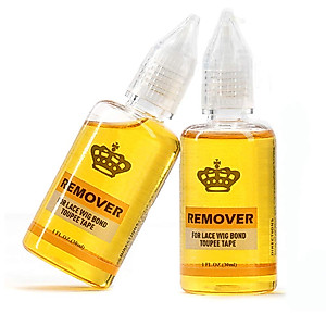 Tape-in Hair Extension Adhesive and Glue Remover - Fast Acting for Lace Wigs and Extensions