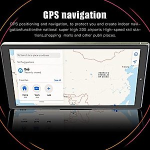 Camera Office Tablet 10.1 Inch, Green Tablet IPS Display 6GB RAM 128GB ROM, Calling Tablet Octa Core CPU 13MP for Reading Game 100‑240V