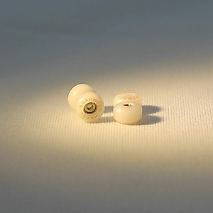 NOAHWOOD Fingerboards PRO Handmade X-Sport Wheels(No CNC)(PRO Bearing 4Pcs/Set) (White, II)