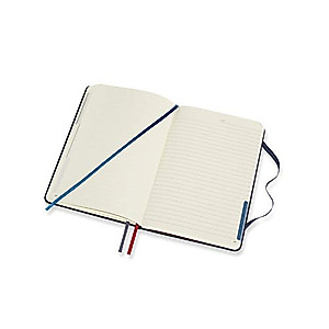 Moleskine Voyageur Notebook, Hard Cover, Medium (4.5" x 7") Ocean Blue, 208 Pages