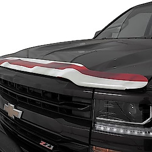 Stampede | Vigilante Hood Protector - High Profile / American Flag (no Eagle) | 2011-2016 Ford F-250 / F-350 / F-450 / F-550 Super Duty | 2150-41