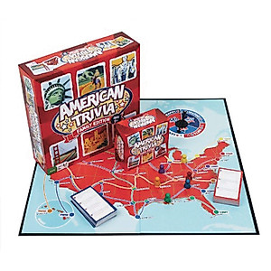 Outset Media Trivia Game - American Trivia Family Edition - The America Themed Family Board Game