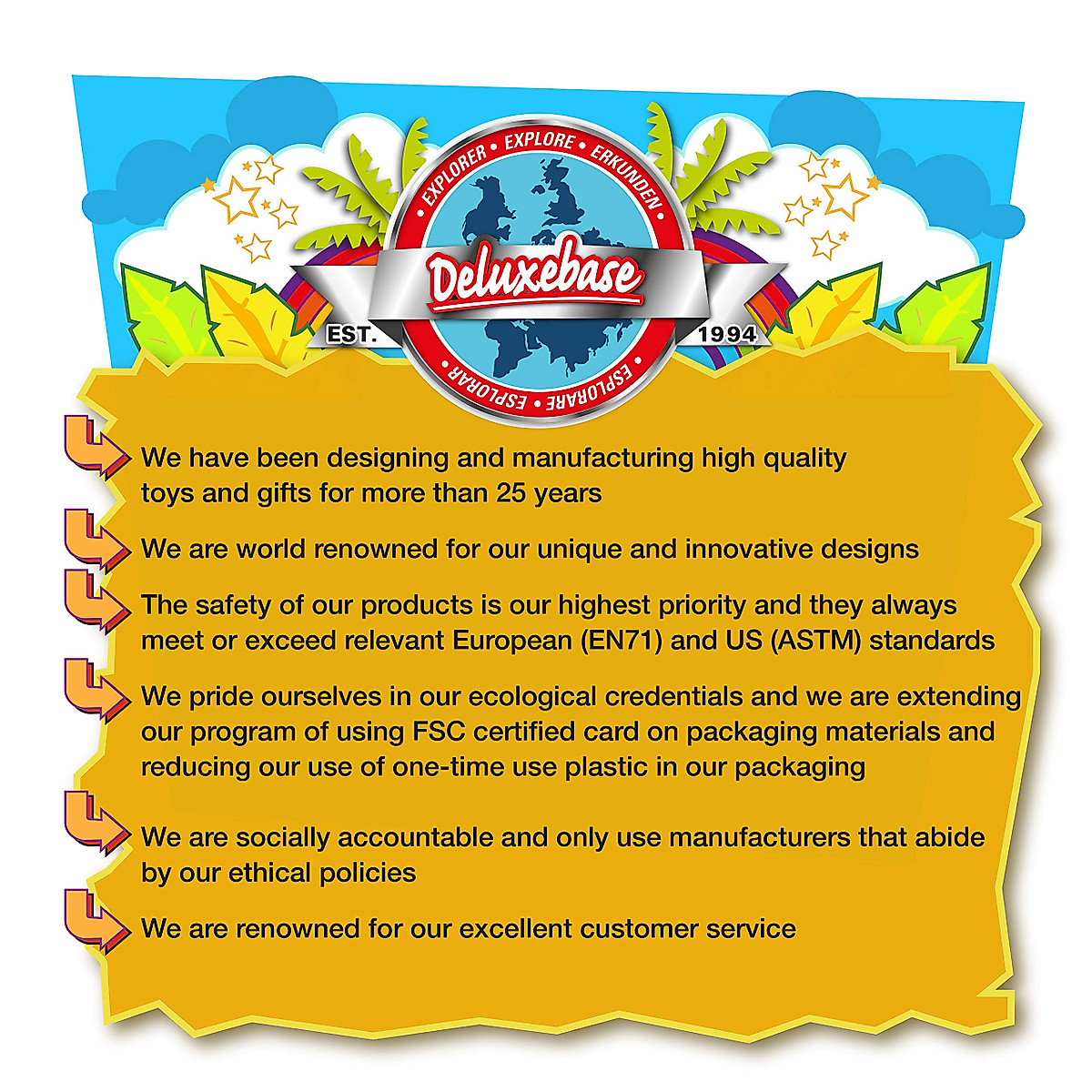 Pincher Pals - Penguin from Deluxebase. Jumbo Sized Hand Grabber Reacher Tool for Kids. Fun claw toys that make fantastic bird gifts!