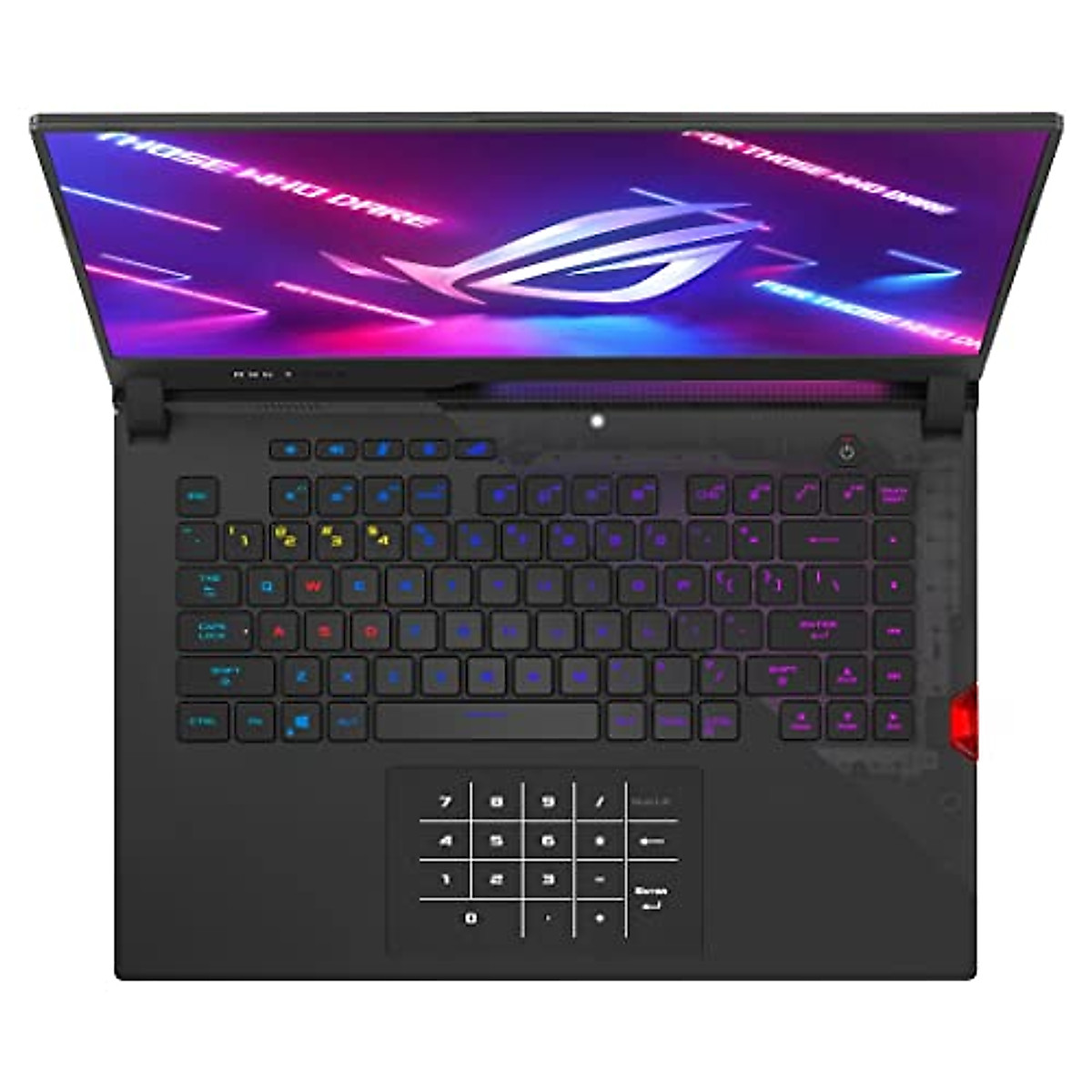 ASUS ROG Strix Scar 15 Gaming Laptop, 15.6" FHD IPS 300Hz 3ms, AMD 8-Core Ryzen 9 5900HX, GeForce RTX 3080, 64GB RAM, 2TB PCIe SSD, RJ45, WiFi 6, VR Ready, Per-Key RGB, SPS HDMI 2.1 Cable, WINI 11