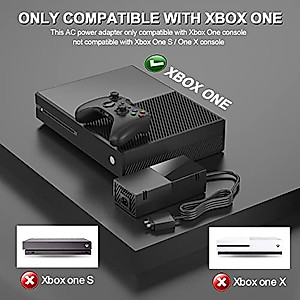 Puning Power Supply Brick for Xbox One,100V-240V AC Adapter Power Supply Compatible with Xbox One Console