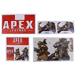 Skins for Xbox One - Decals for Xbox One Games - Custom Xbox One Console Remote Controller Protective Vinyl Decals Covers - Leather Texture Protector Accessories Fit Xbox 1 Controller - Apex