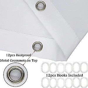 Jlong 4 Pcs St. Patrick's Day Shower Curtain Set with Non-Slip Rugs, Toilet Lid Cover Bath Mat, Lucky Green Leaves Irish Gnomes Elf Shower Curtain with Hooks, Farmhouse Spring Holiday Bathroom Decor