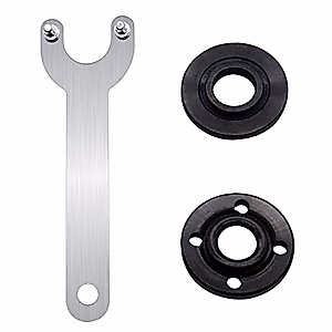 Angle Grinder Wrench Spanner Metal Lock Nut Fits Dewalt Milwaukee Makita 193465-4 Bosch Black & Decker Ryobi 4.5" 5" 5/8-11