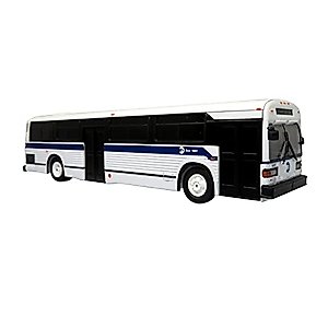 1989 MCI Classic Transit Bus MTA New York Q11 Subway-Queens BLVD. MTA New York City Bus Series 1/87 Diecast Model by Iconic Replicas 87-0393