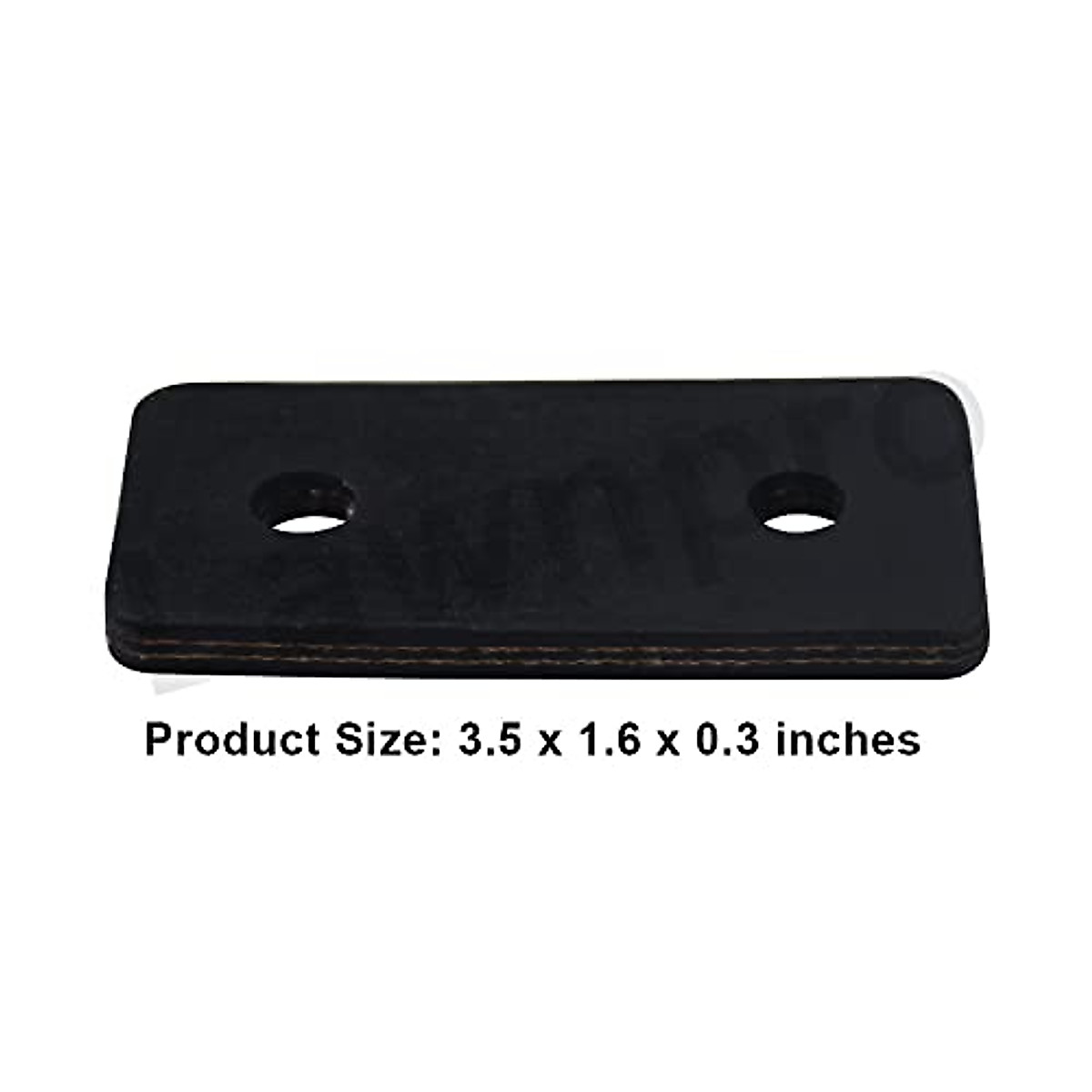 2-Pack ARP2101 Steel Auger Rubber Paddles Compatible with 21'' Snow Blower SNT2110/SNT2114, Black