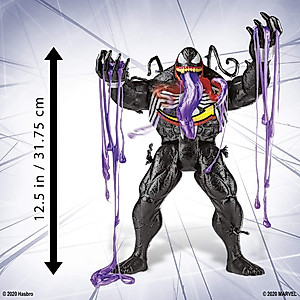 Spider-Man Maximum Venom, Venom Ooze 12.5-Inch Figure with Ooze-Slinging Action, Can of Ooze, Ages 4 and Up