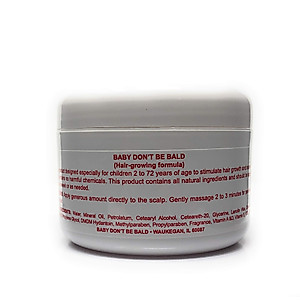 Baby Don't Be Bald Hair & Scalp Nourishment Triple Strength (Red) 8 Oz.