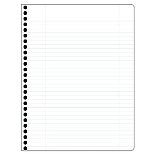 Decomposition Mermaids College Ruled Spiral Notebook - 9.75 x 7.5 Journal with 160 Lined Pages - 100% Recycled Paper - Cute Notebooks for School Supplies, Home & Office - Made in USA