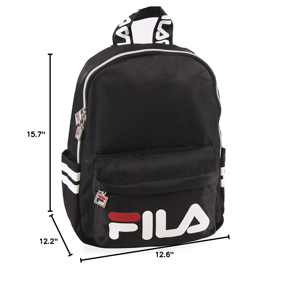 Fila Backpack, Black, 12"