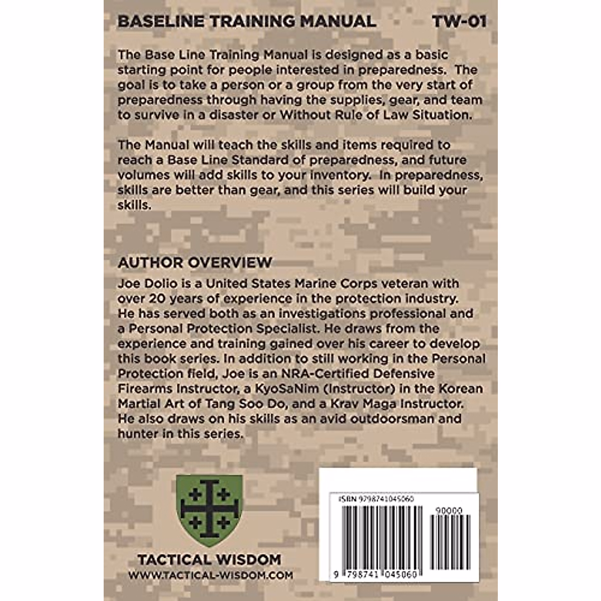 Base Line Training Manual: Tactical Wisdom Series