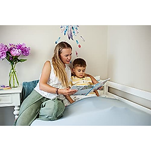 Sensory Bed Sheet + 2 Complimentary Sensory Brushes - Compression Alternative to Weighted Blanket - Breathable Stretchy Cool Comfy - SPD Anxiety ADHD & Autism (Gray, Full)