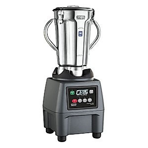 Waring Commercial CB15 Ultra Heavy Duty 3.75 HP Blender, Electric Touchpad Controls with Stainless Steel 1 Gallon Container, 120V, 5-15 Phase Plug