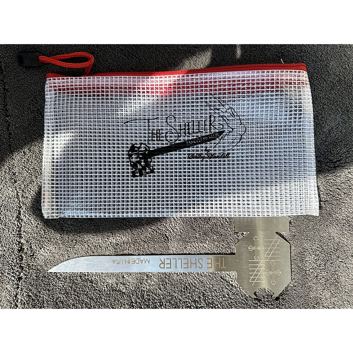 THE SHELLER- The flat, Stainless Steel, mallet/picker/bottle opener : the seafood Multi-tool