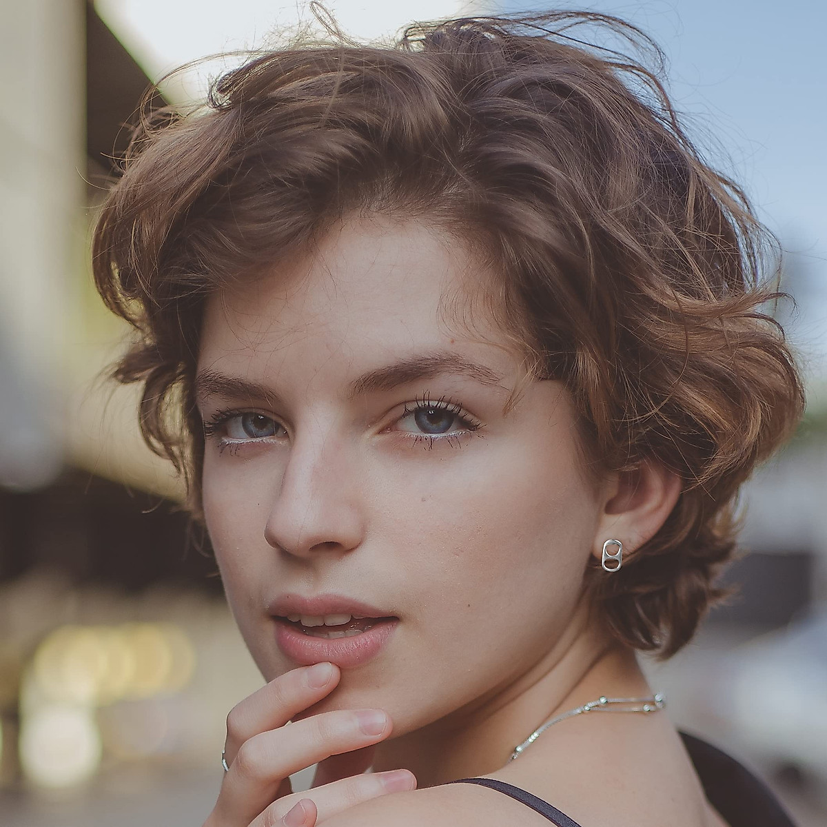 Fun Earrings for Women -Sterling Silver Solid-Unique Earrings for Women-Soda Can Tab Earrings- Sahma