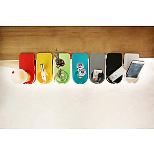 Drinking Cup Holder Clip Home Office Table Desk Side Clip Water Drink Beverage Soda Coffee Mug Holder Cup Clip Design (Grey)