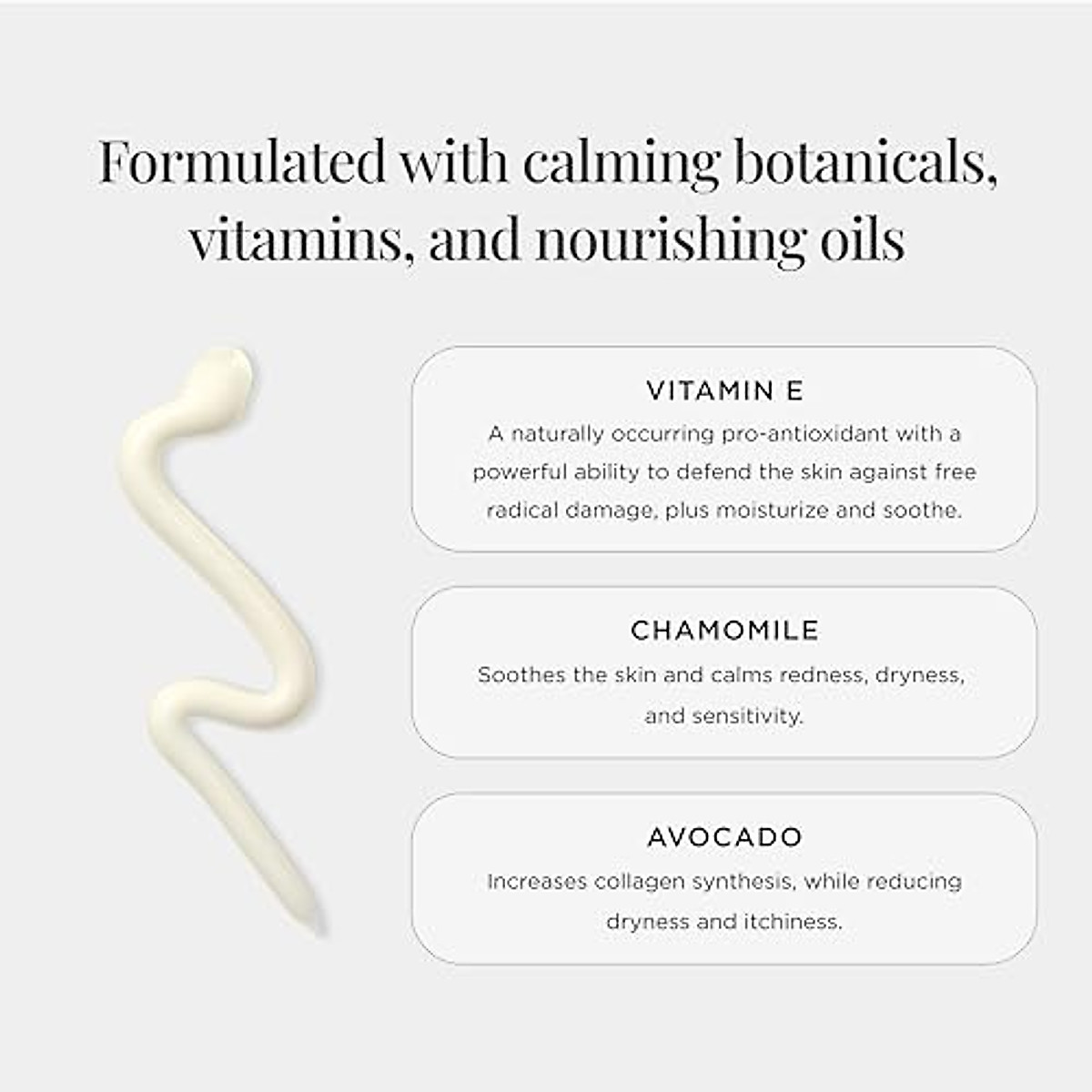 JSHealth Facial Cleanser - Gentle Face Cleanser and Face Wash for Women and Men with Vitamins C & E, Avocado Oil, & Chamomile