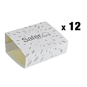 Safer Brand Safer Home SH400SR Indoor Spider, Ant, Cockroach, Centipede, and Crawling Insect 12 Traps, Blue