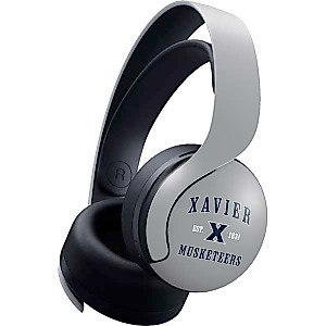 Skinit Decal Gaming Skin Compatible with Pulse 3D Wireless Headset for PS5 - Officially Licensed Xavier Musketeers Est 1831 Design