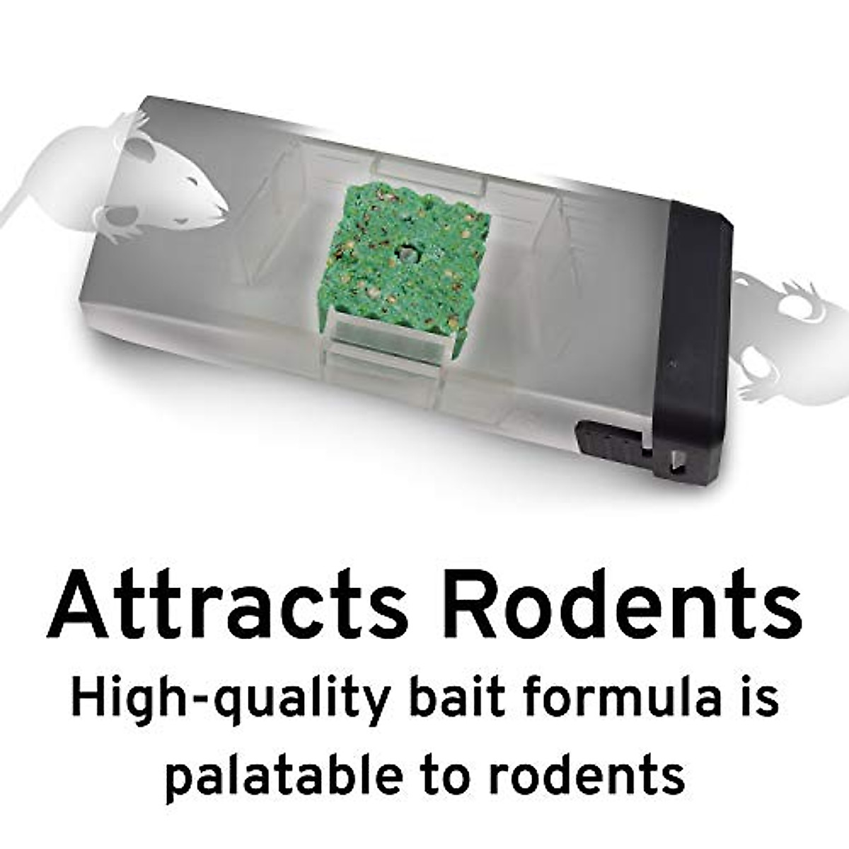 Victor M923 Fast-Kill Brand Ready-to-Use Refillable Mouse Station – 20 Blocks