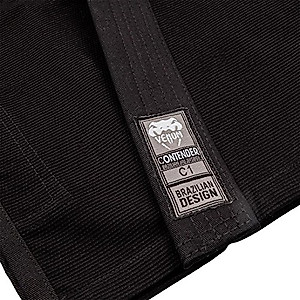 Venum boys Minimalist BJJ gi, Black, C1 US