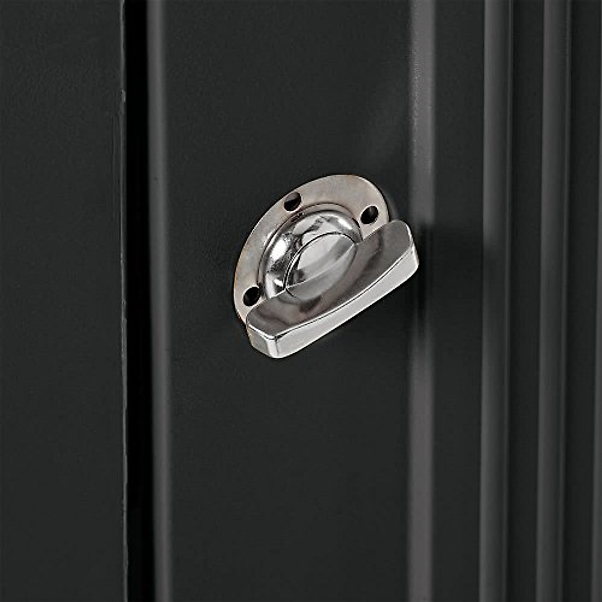 Rubbermaid Commercial Products Plaza Trash Can, 50 GAL, Black Plastic, Outdoor for Stadiums/Parks/Shopping Plazas