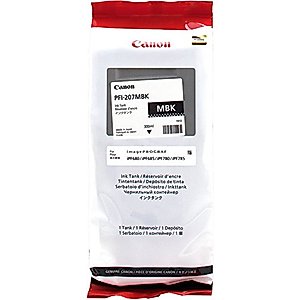Canon 8788B001 PFI-207MBK INK TANK 300ML FOR IPF680 IPF685 IPF780 IPF785