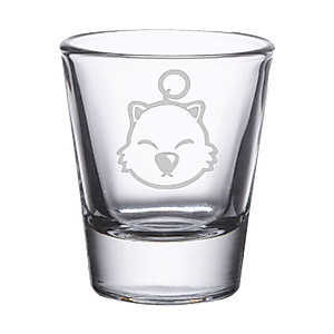 Moogle - Etched Shot Glasses